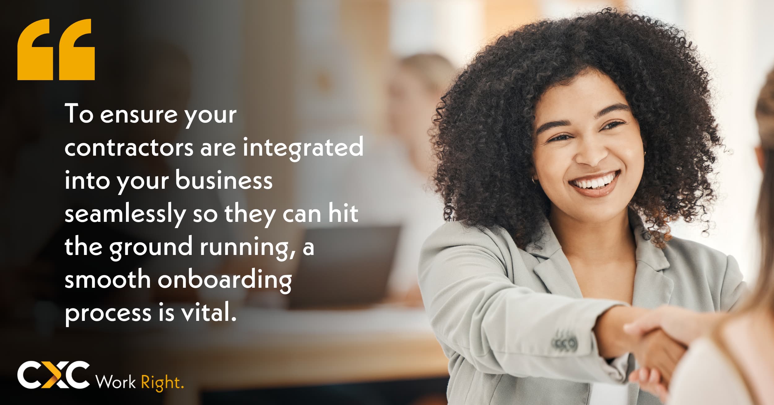 Best Practices for Onboarding Contractors | CXC