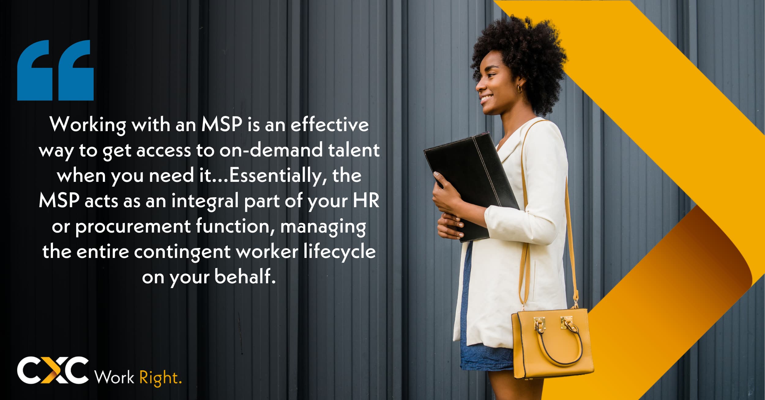 What is an MSP in Staffing - MSP in Staffing | CXC