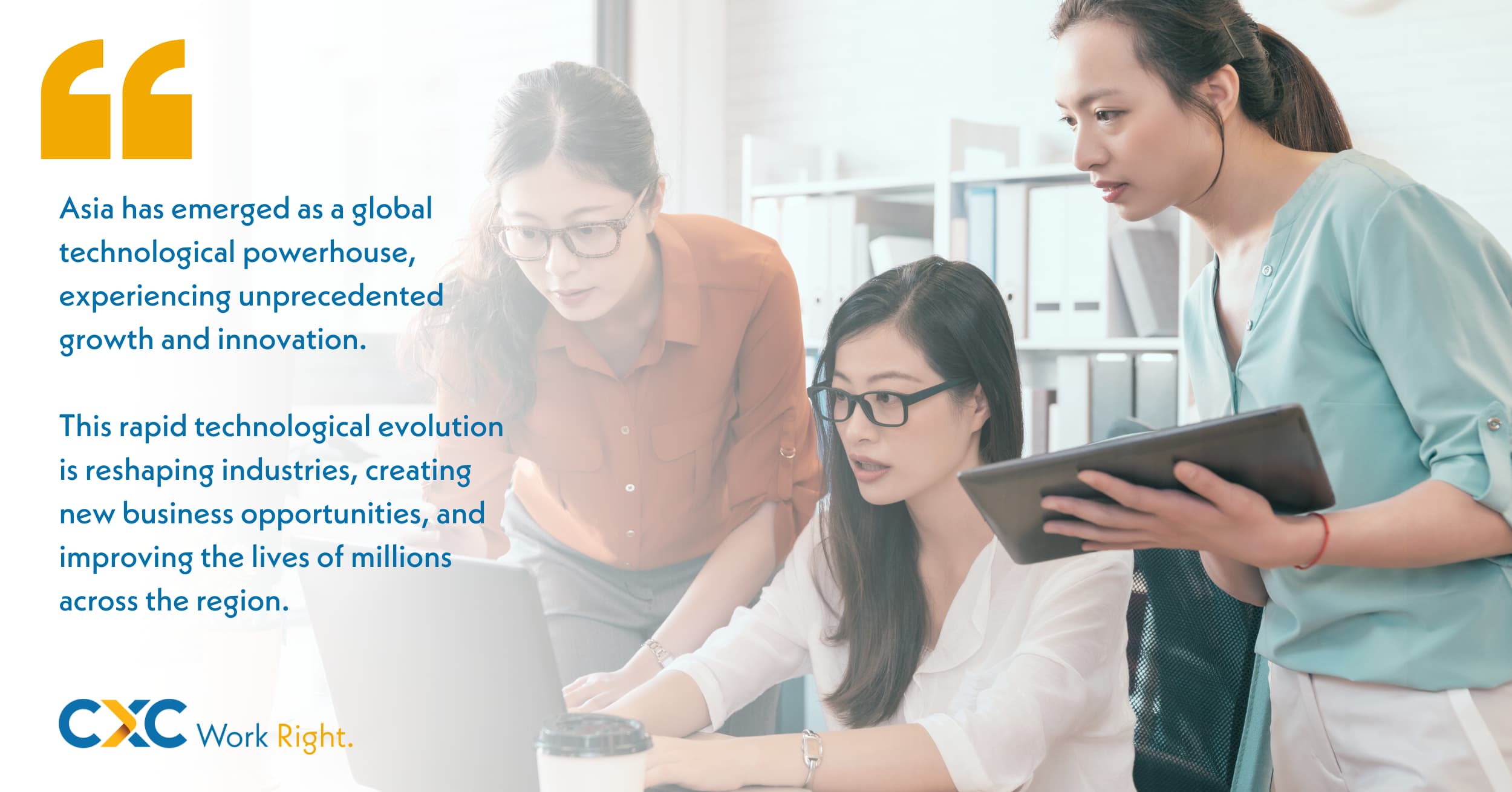 Technology in Asia and Its Impact on the Workforce | CXC