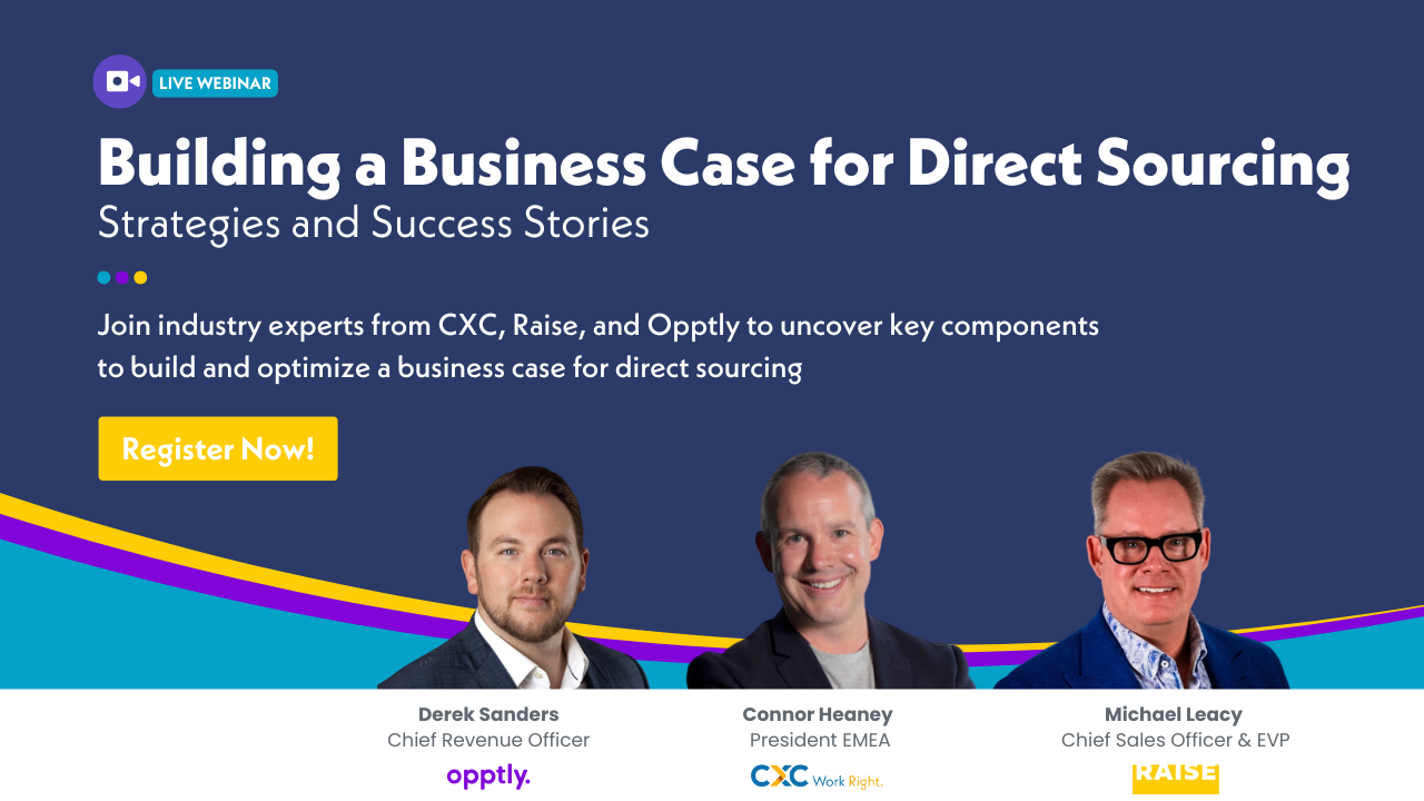 On-Demand Webinar: Building a Business Case for Direct Sourcing