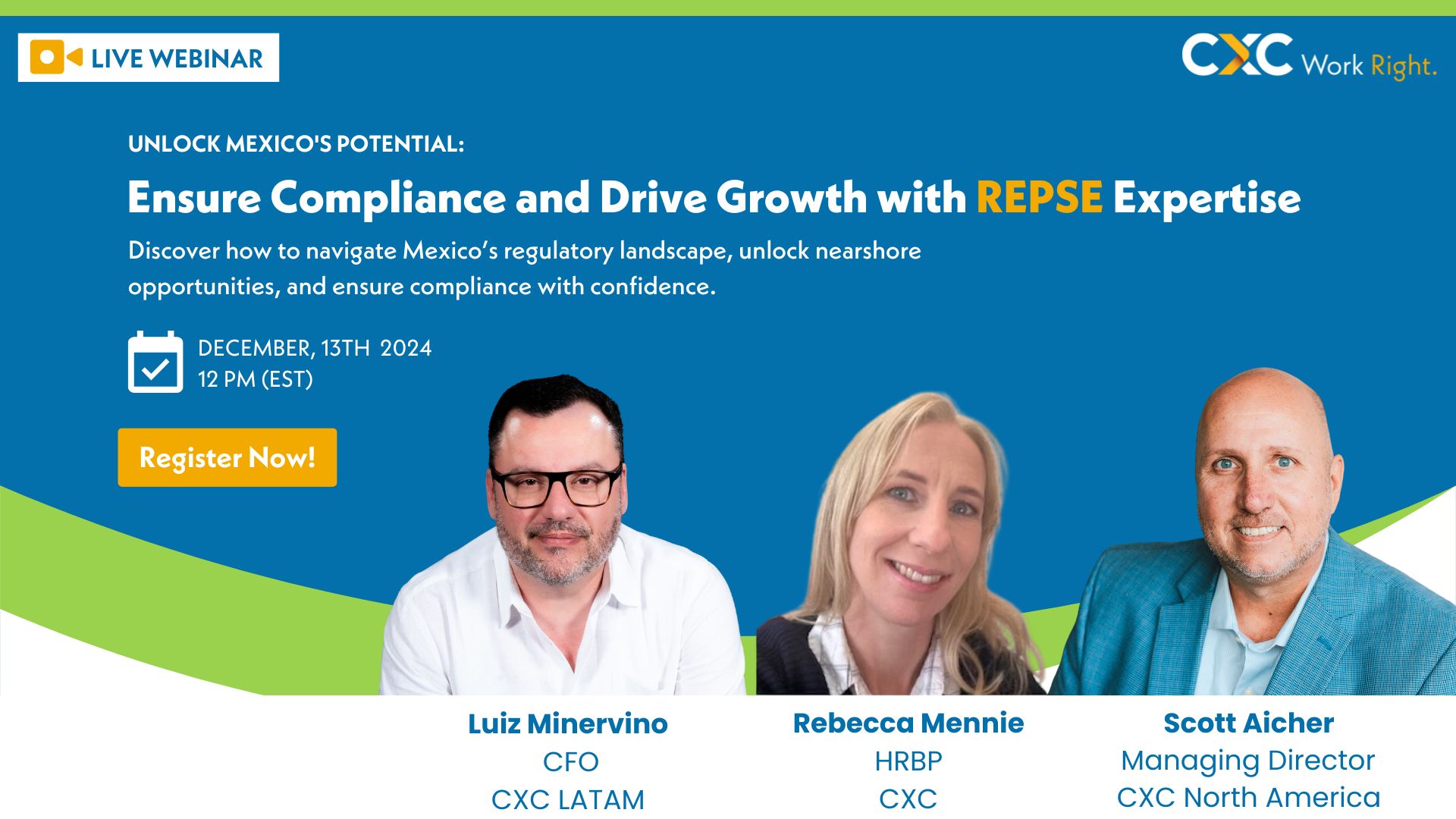 Expand to Mexico: REPSE Compliance & Nearshoring | Webinar