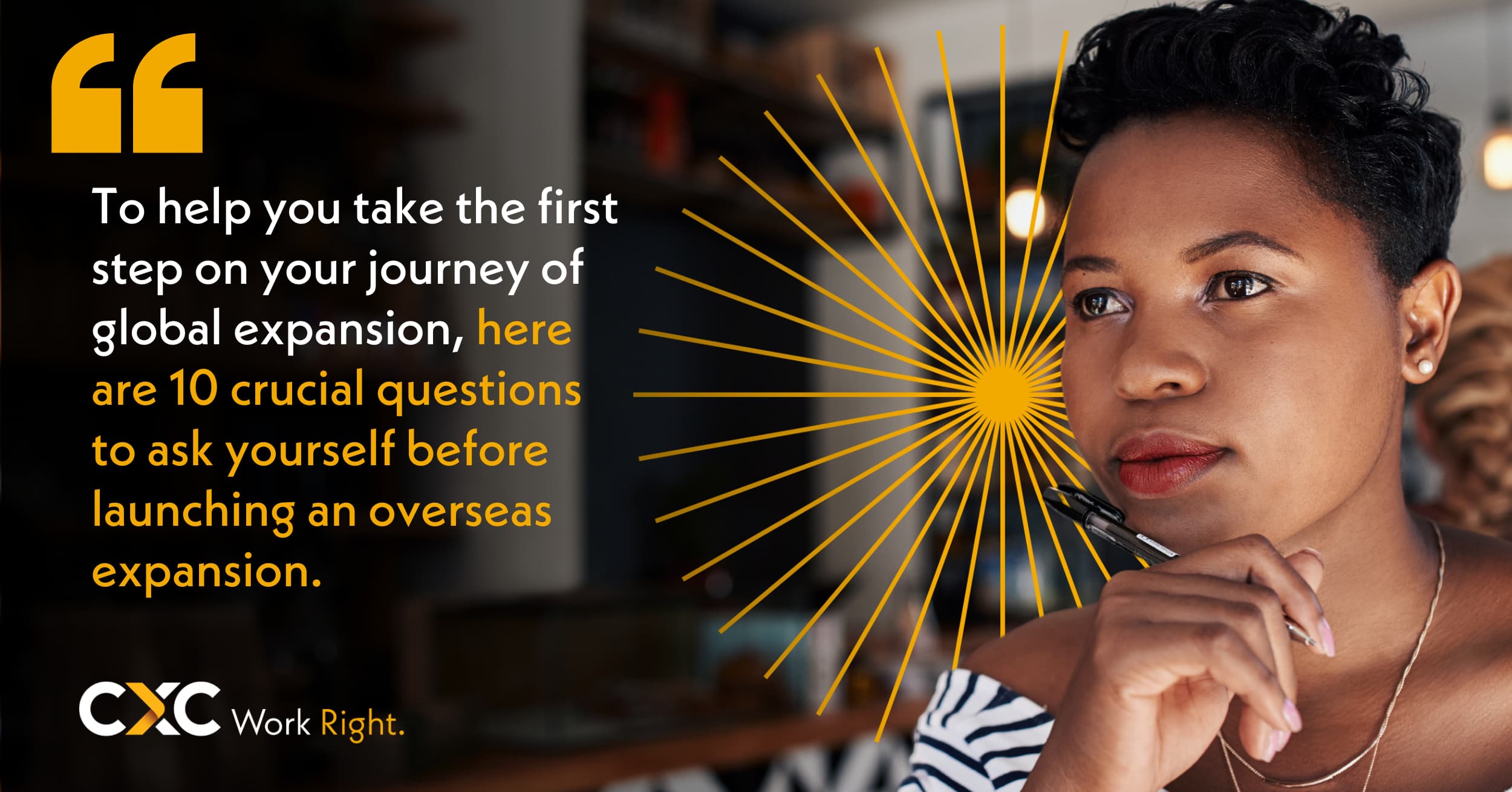 Global Business Expansion - Global Expansion Risk | CXC