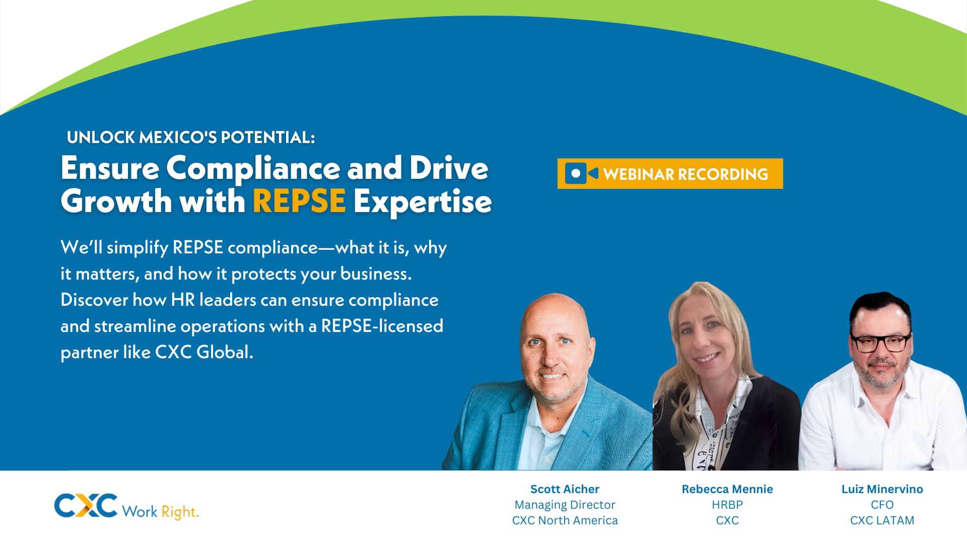 Unlock Growth in Mexico with REPSE Compliance Webinar | CXC