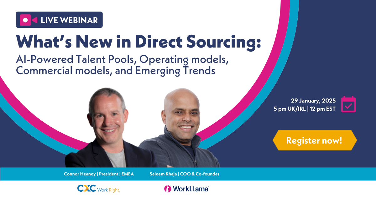 What's New in Direct Sourcing Webinar