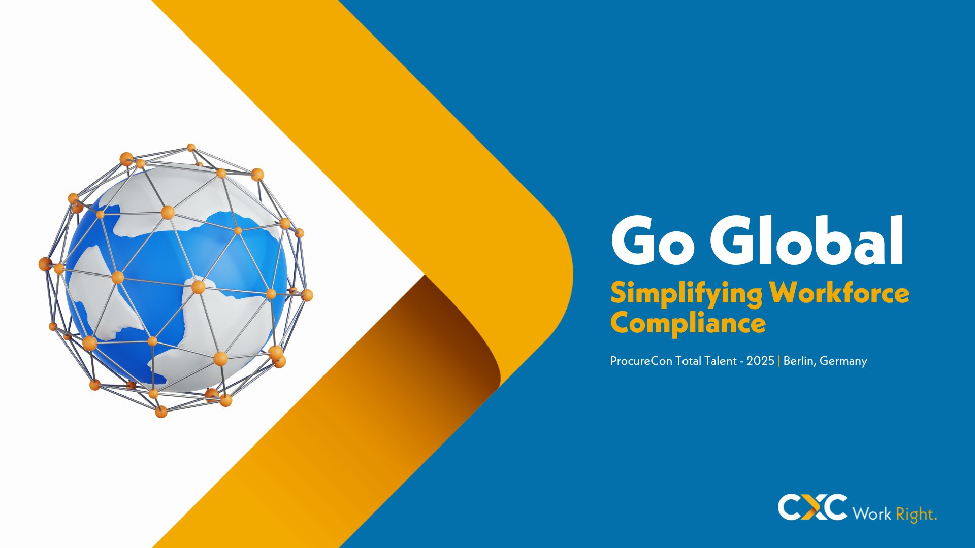 Go Global | Simplifying Workforce Compliance | ProcureCon Berlin - CXC
