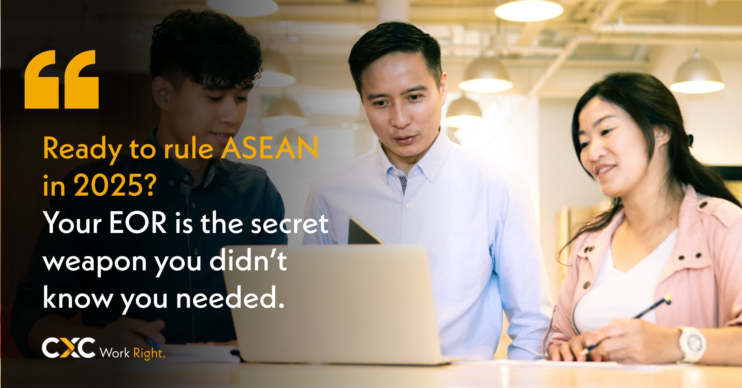 Scaling in Southeast Asia: Why an EOR is your best friend in 2025