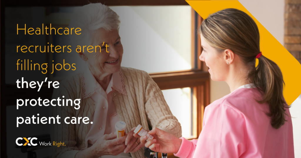 What is a health care recruiter | CXC